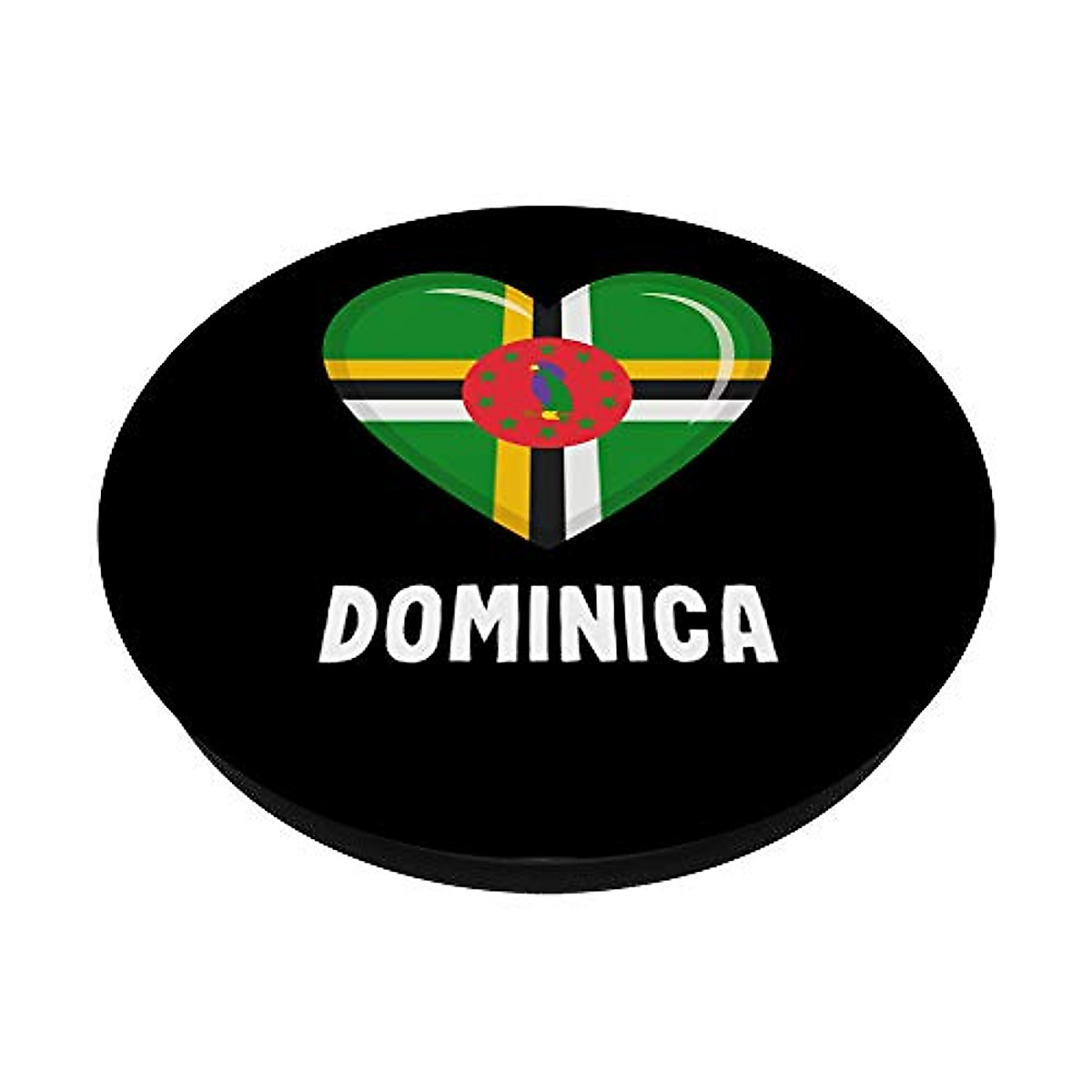 Dominica Flag Dominican Phone Grip PopSockets Grip and Stand for Phones and Tablets