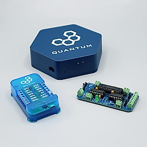 Quantum Four Motor Driver Soldering Projects DIY Electronics Kits with Online Documentation - Soldering Practice Kit for Learning Teaching, Compatible with Microcontrollers Like Arduino