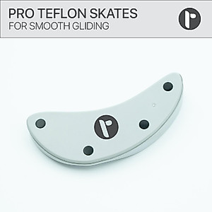 Reloot Glider v2 - Ergonomic Gliding Palm Rest, Soft Cooling Material, Sliding Wrist Pad That Moves with Your Mouse, Physician Designed for Carpal Tunnel Syndrome, Lightweight Wrist Rest (Black)