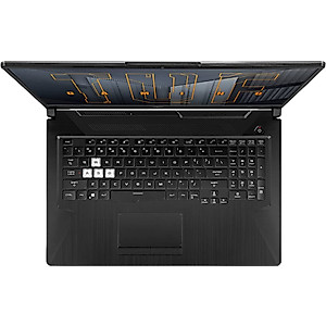 Asus TUF 17.3" 144Hz FHD Gaming Laptop | 11th Generation Core i5-11260H | NVIDIA GeForce RTX 3050 | Backlit Keyboard | Windows 10 | Grey | with USB3.0 HUB Bundled (8GB DDR4 | 512GBSSD | USB3.0 HUB)
