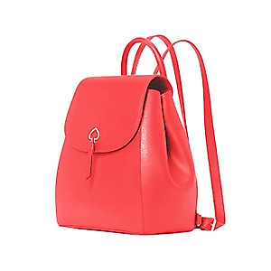 Kate Spade Adel medium flap Leather Backpack (Geranuim 857)