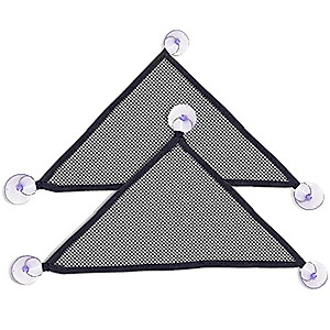 Meric Mesh Hammock for Reptiles, Helps Geckos and Chameleons Regulate Body Temperature