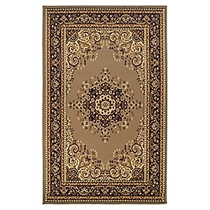 SUPERIOR Leopold Area Rug Collection 4X6 Rug, Multicolor