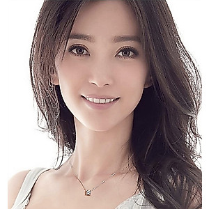 S925 Sterling Silver AAAAA Australia Crystal Round Cut Solitaire 0.8 Carat (6.0mm) CZ Dainty Box Chain Choker Necklace for Women