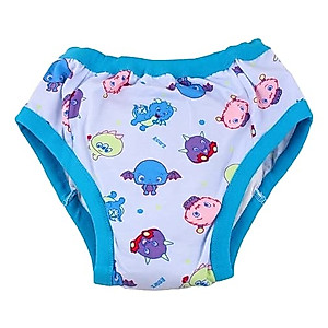Rearz - Lil' Monsters - Adult Training Pants (3X-Large) (Pack of 1) Blue