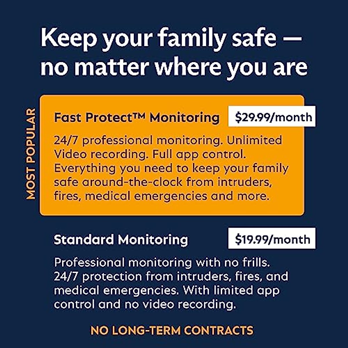 SimpliSafe 5 Piece Wireless Home Security System - Optional 24/7 Professional Monitoring - No Contract - Compatible with Alexa and Google Assistant,White