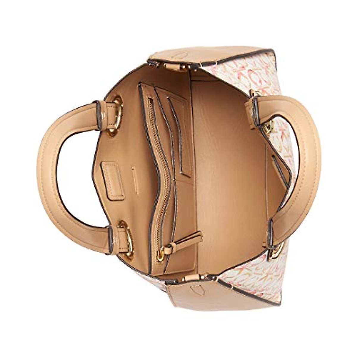 Calvin Klein Lucia Novelty Shopper, Cherub White Multi Painted Linear