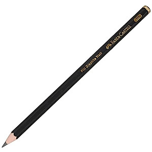 Faber-Castell Art & Graphic Pitt Graphite Matt Pencil, Matt Graphite, 2B, For Art, Craft, Drawing, Sketching, Home, School, University, Colouring