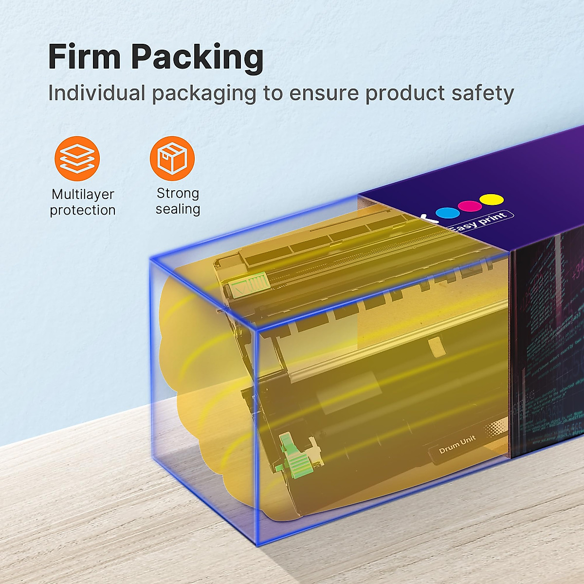 E-Z Ink (TM Compatible DR730 Drum Unit (Not Toner) Replacement for Brother DR 730 Compatible with HL-L2350DW HL-L2395DW HL-L2370DW HL-L2370DWXL MFC-L2750DW MFC-L2710DW DCP-L2550DW Printer (2 Drum)
