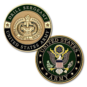 U.S. Army Drill Sergeant Challenge Coin