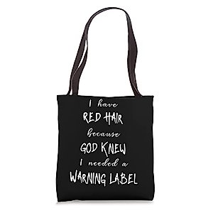 Hilarious Gingers Headed Sarcasm Funny Saying Women Hair Tote Bag