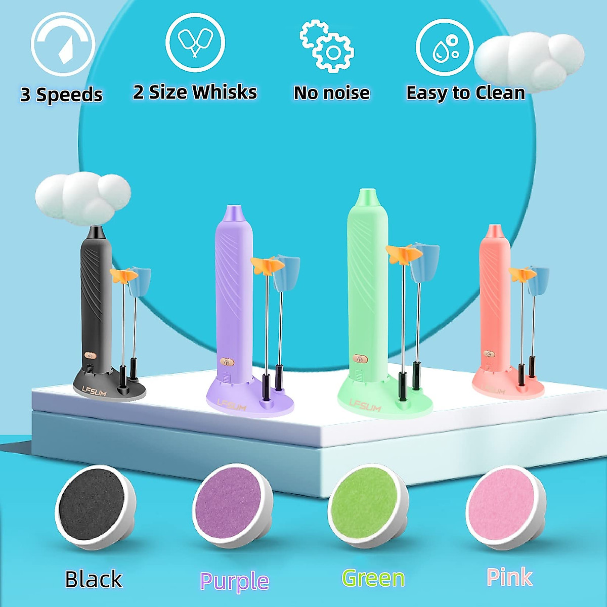 Electric Epoxy Resin Mixer Handheld for Minimizing Bubbles, Resin Stirrer, Silicone Mixing