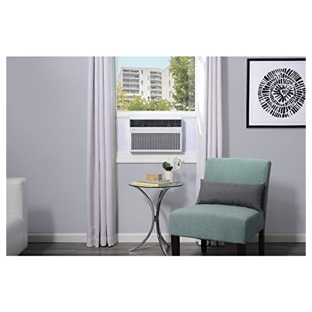 Haier Window Air Conditioner 14000 BTU, Wi-Fi Enabled, Energy-Efficient Cooling for Large Rooms, 14K BTU Window AC Unit with Easy Install Kit, Control Using Remote or Smartphone App