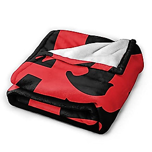 Hatchetman-ICP Blanket Ultra-Soft Micro Fleece Blanket Light Plush Bed Blanket Home Bedding Living Room Throw