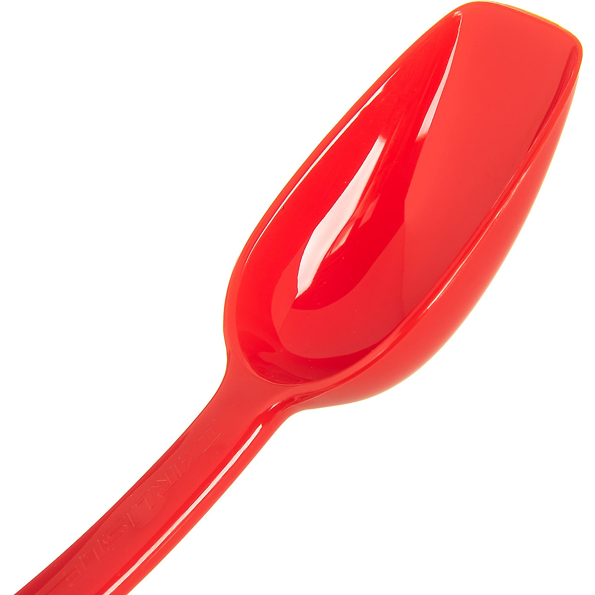 Carlisle FoodService Products 447005 Solid Buffet / Salad Serving Spoon, 0.8 oz, Red