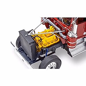 Revell 12628 Kenworth W-900 Dump Truck 1:25 Scale 265-Piece Skill Level 5 Model Building Kit White