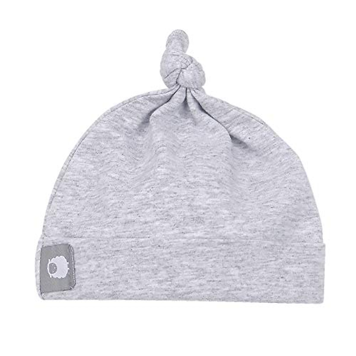 Lambs & Ivy 5 Piece Gray/White Plush Infant/Newborn Baby Gift Bag w/Swaddle