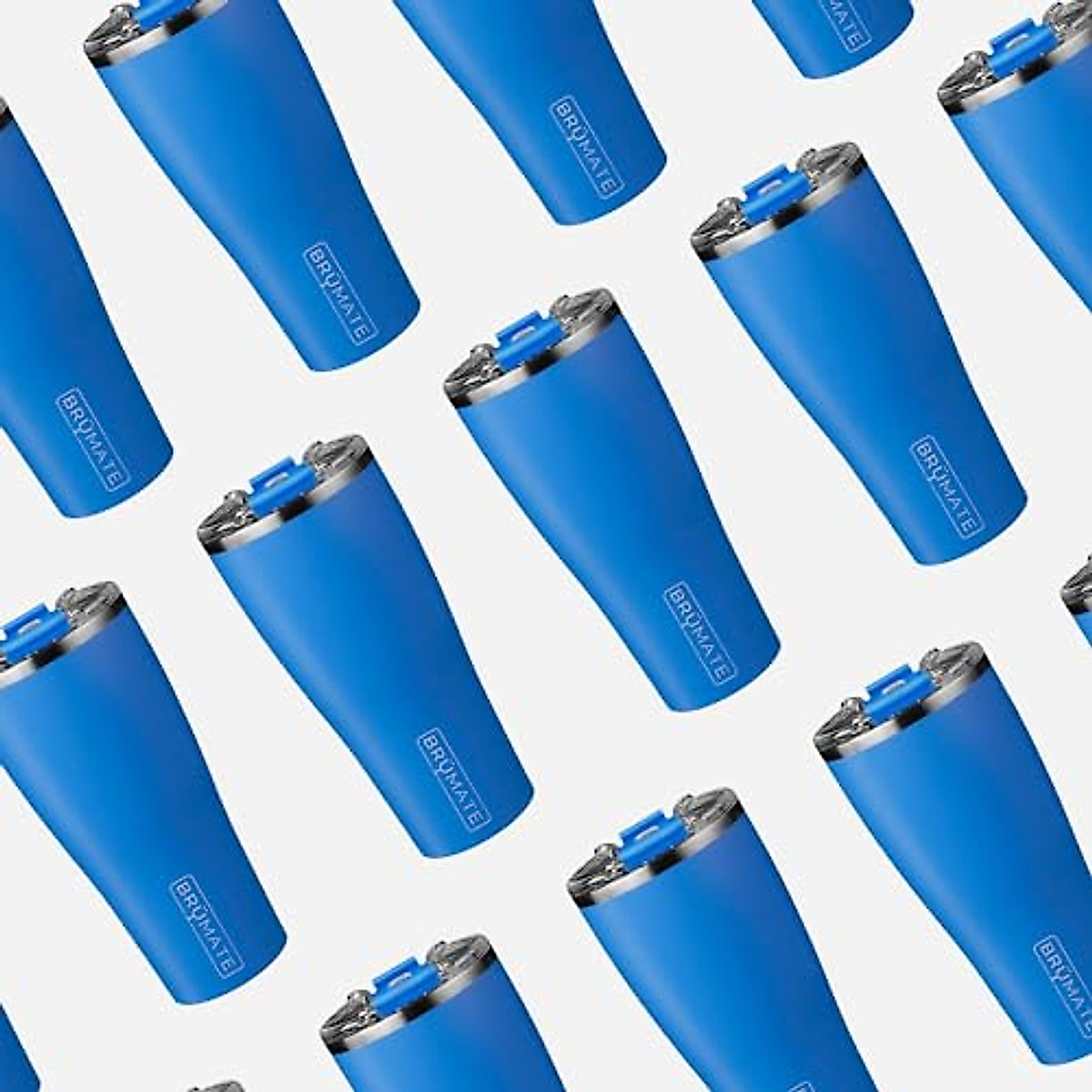 BrüMate Nav XL 32oz 100% Leak Proof Insulated Travel Tumbler with Magnetic BevLock™ Lid - Double Wall Cup-Holder Friendly Stainless Steel Mug (Azure)