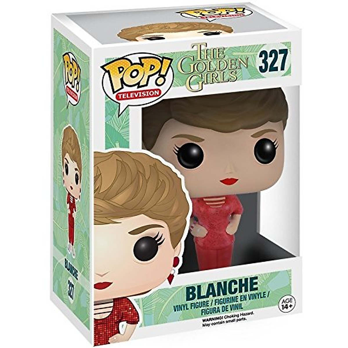 POP Golden Girls - Blanche Funko Vinyl Figure (Bundled with Compatible Box Protector Case)