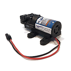 Everflo Diaphragm/Demand Water Transfer Pump 1.0 GPM, 12V Volt, 40 psi EF1000