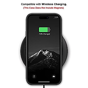 TENDLIN Compatible with iPhone 14 Pro Case Wood Grain with Carbon Fiber Texture Design Leather Hybrid Slim Case Black