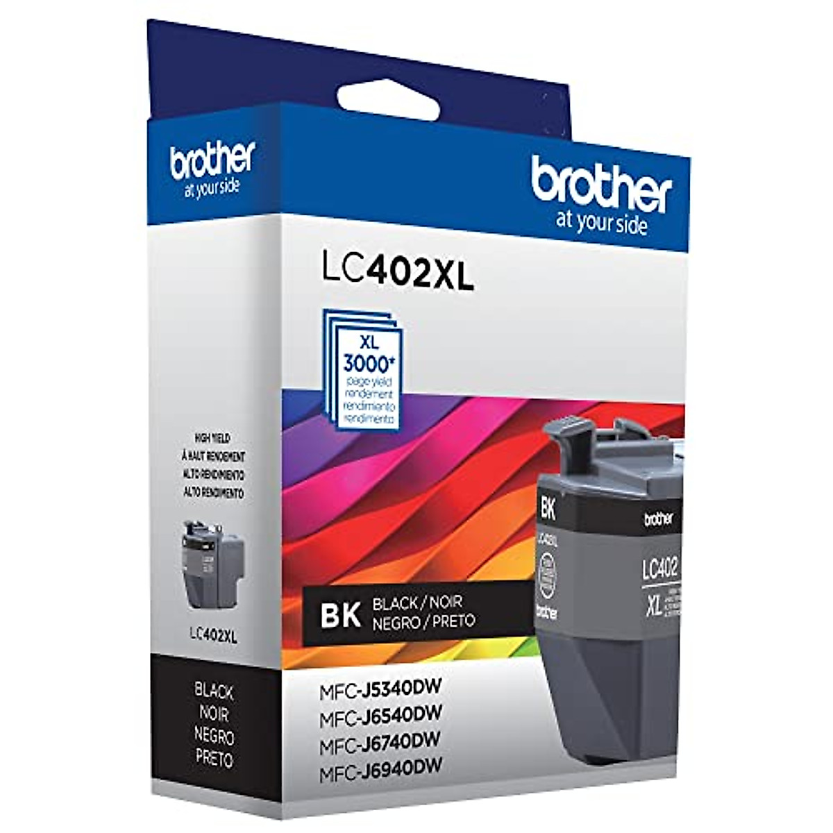 Brother Genuine LC402XLBK High Yield Black Ink Cartridge