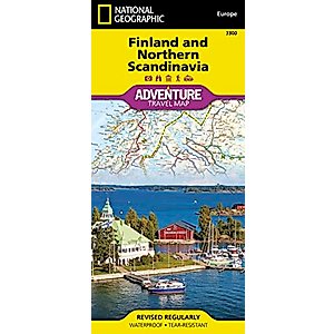 Finland and Northern Scandinavia Map (National Geographic Adventure Map, 3300)