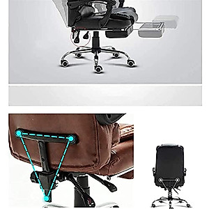 RILOOP Office Chair for Lumbar Support with Swivel Ergonomic Executive Chair Dining Room Computer Gaming Chair Learning Desk Chair Meeting Chair Living Room