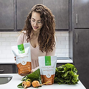 ENVY Solution Grade Calcium Nitrate (15.5-0-0) Prevents Blossom End-Rot from Calcium Deficiency in Tomatoes & Peppers (3.0 lb)