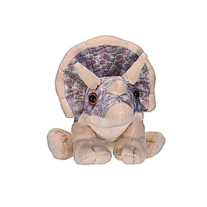 Wild Republic 10893 Triceratops Plush, Dinosaur Stuffed Animal, Gifts for Kids, Cuddlekins 8"