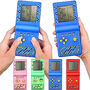 Large Screen Nostalgic Puzzle Player Handheld Brick Game Console Classic Video Game Console Built-in 23 Games