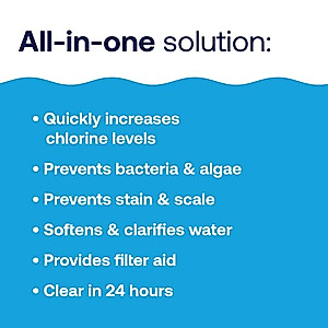 HTH Pool Care Shock Ultra, Swimming Pool Chemical Prevents Bacteria, Algae, Stain & Scale, Cal Hypo Formula, 1 lb
