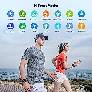 UMIDIGI Smart Watch for Android Phones Compatible with Samsung iPhone, Sleep Tracker Waterproof Smartwatch with Heart Rate Monitor, Fitness Tracker for Women and Men-Uwatch 2S