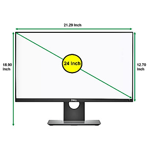 Dell P2418D LED Backlit QHD (2560 x 1440) 24 Inch Monitor, HDMI, Display Port, 16.7 Million Colors, 5ms Response Time, USB 3.0 Downstream & Upstream, Height, Pivot, Swivel, Tilt (Renewed)