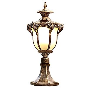 Enlylyog Fashion Simple European Style Home Outdoor Garden Lamp Villa Aisle Gate Wall Head Lamp Lawn Waterproof Stigma Wall Lamp