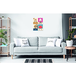 Ravensburger CreArt Eames Take a Seat Paint by Numbers Kit for Adults - Painting Arts and Crafts for Ages 12 and Up