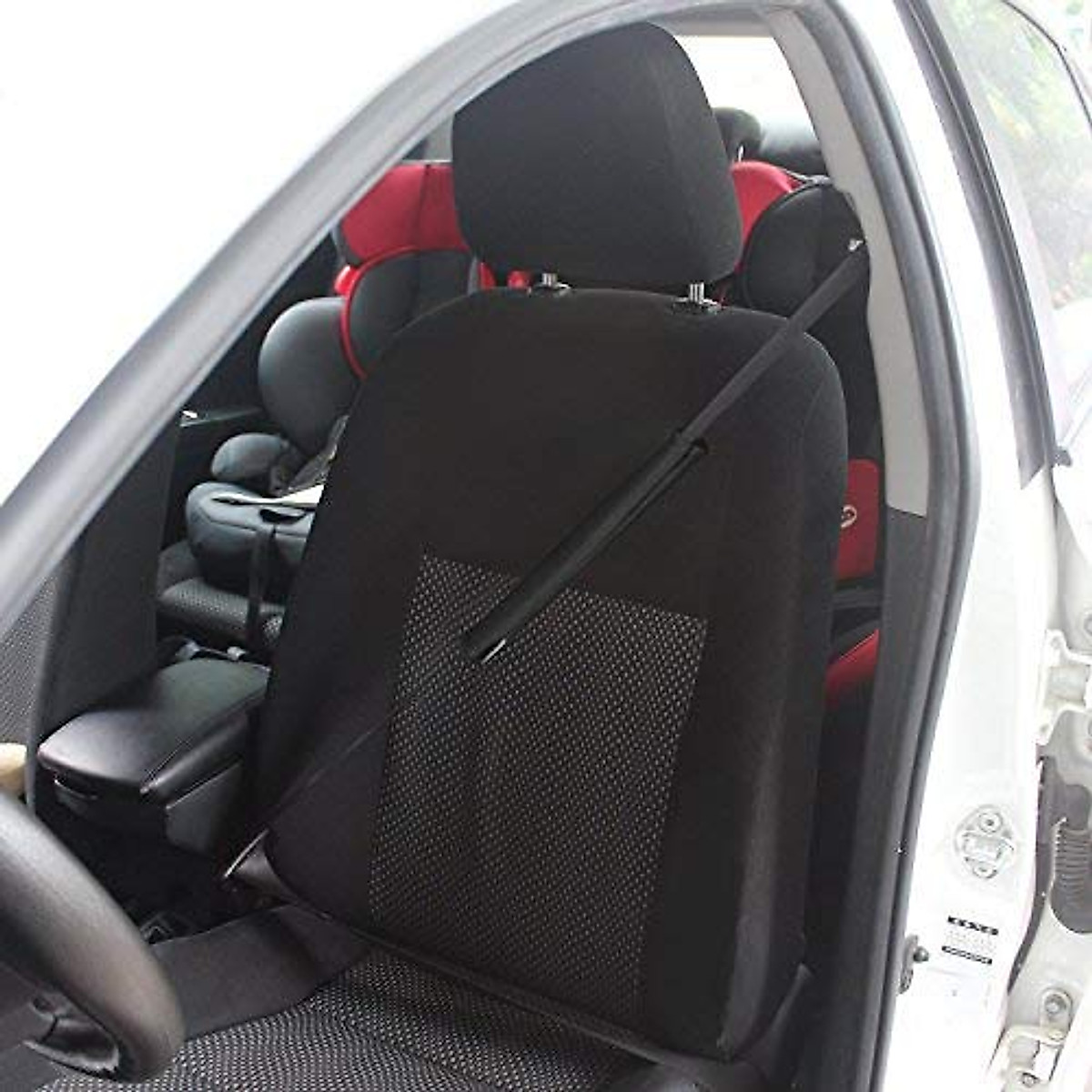 GAMPRO Car Seat Belt Pad Cover, 2-Pack Soft Car Safety Seat Belt Strap Shoulder Pad for Adults and Children, Suitable for Car Seat Belt, Shoulder Bag, Backpack (black, 2 pack)