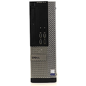 Dell Optiplex 7020 Business Desktop Computer, Intel Quad Core i5, 16GB DDR3 RAM, 1TB HDD, DVD-ROM, Windows 10 Pro, RGB Speakers, Webcam, New 24-inch Monitor (Renewed)
