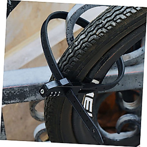 Outanaya 5pcs Cable Tie Combination Lock Bike Lock Bike Cable Lock Motorized Bicycle Electric Bicycles Heavy Duty Cable Lock Cycling Bike Tie Lock Household Motorcycle Lock Bike Supply