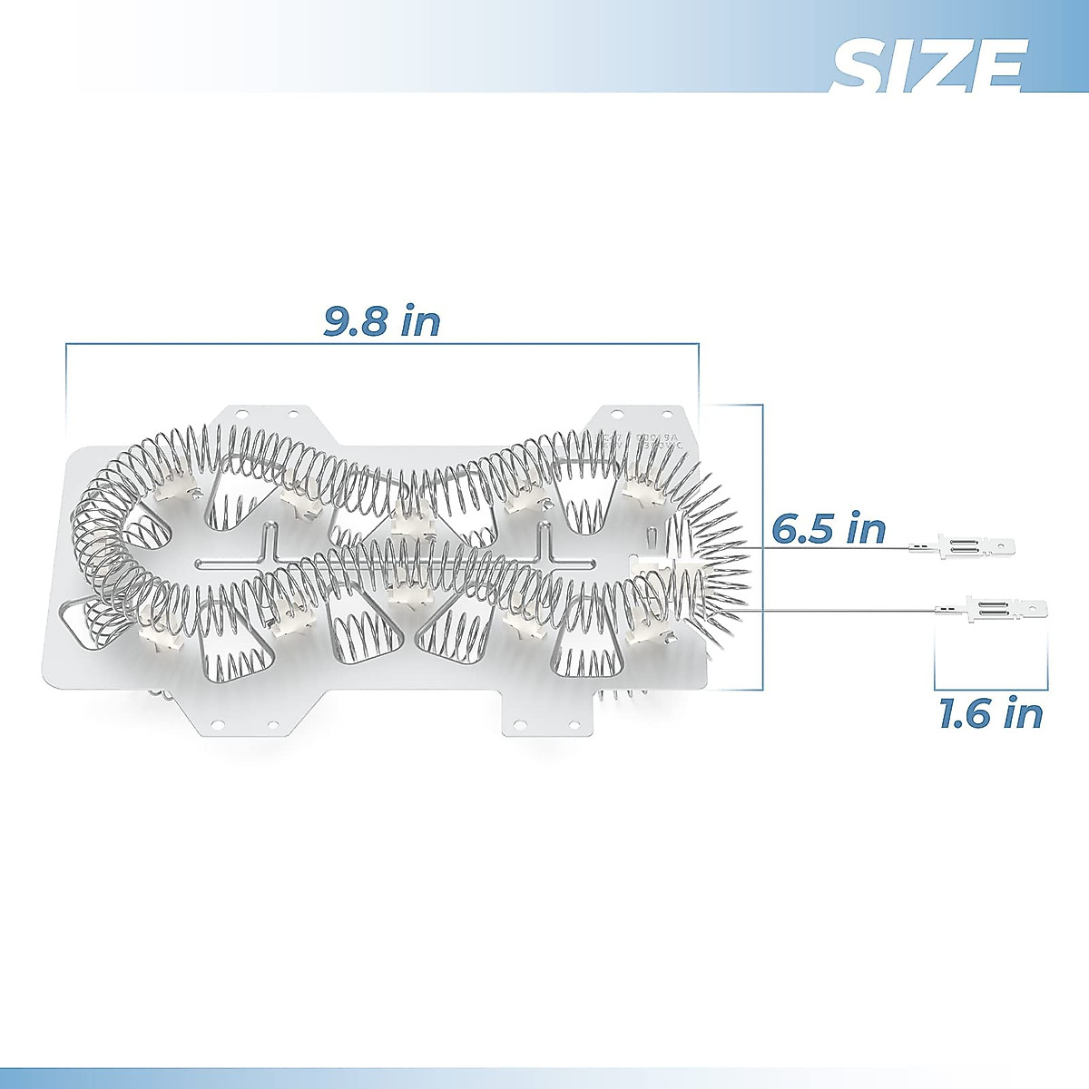 MAYITOP Dryer Heating Element Exact fit for Samsung DV40J3000EW/A2-0000, Samsung DV448AEE/XAA-0000, Samsung DV209AEW/XAA-0001 Dryers