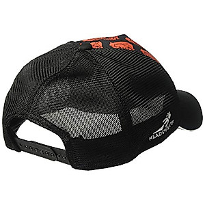 Headsweats Standard Trucker Hat 5-Panel, Calavera de Rosas, One Size