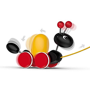 BRIO Infant &Toddler 30367 - Pull Along Ant Wood Toy with Moving Egg for Kids Ages 1 and Up