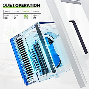 Magshion 6K BTU Window Air Conditioner, AC Window Unit with Remote Control and Washable Filter, Quiet Operation, Ideal for Rooms up to 450 Square Feet