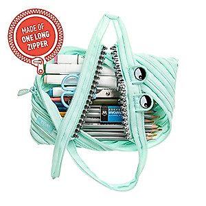 ZIPIT Grillz Big Pencil Case, Mint