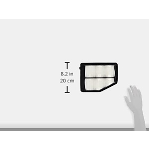 ECOGARD XA6171 Premium Engine Air Filter Fits Honda Civic 1.8L 2012-2015 | Acura ILX 2.0L 2013-2015