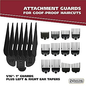 Wahl Clipper Rechargeable Cord/Cordless Haircutting & Trimming Kit for Heads, Longer Beards, & All Body Grooming - Model 79434