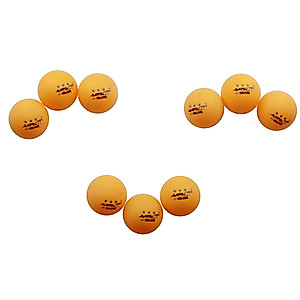 MAPOL 50- Pack Orange 3-Star Premium Ping Pong Balls Bulk,Advanced Training Table Tennis Ball