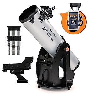 Celestron–StarSense Explorer 10-inch Dobsonian Smartphone App-Enabled Telescope – Works with StarSense App to Help You Find Nebulae, Planets & More –10-inch DOB Telescope – iPhone/Android Compatible