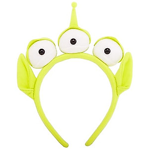 PLUSMAYI 2 PC Alien Headband Adult, Alien Headband Three-eyed Headband Monster Toy Plush Headwear Hat Accessories for Party Girls and Children