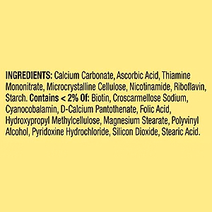 Super Vitamin B-Complex Tablets. Includes Luall Fridge Magnetic + Spring Valley Super Vitamin B-Complex Tablets Dietary Supplement (500 Tablets)